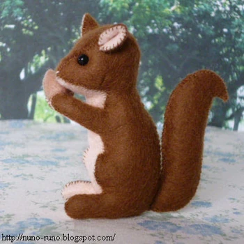 Squirrel Plushie Sewing Pattern (Runo) | Craft Resource Wiki | Fandom