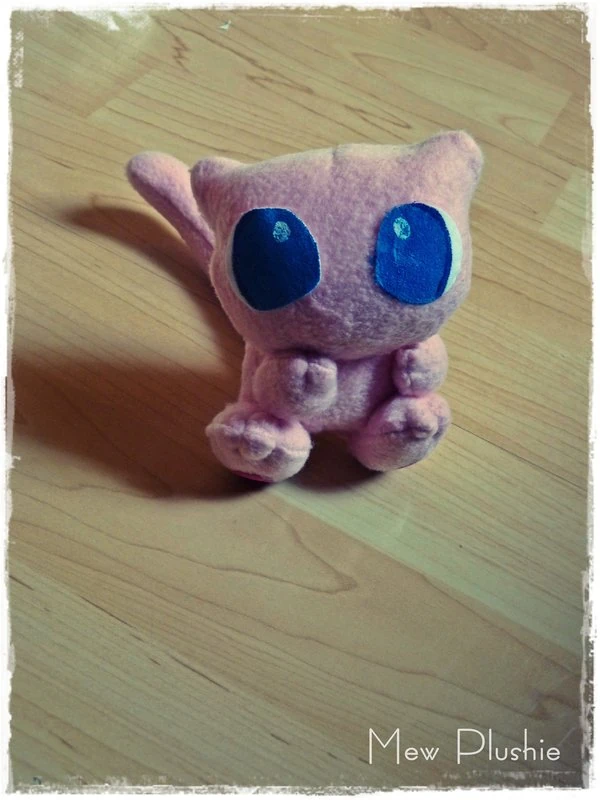 Mew Plushie Sewing Pattern (Plushbox) | Craft Resource Wiki | Fandom