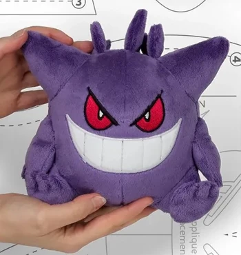 Gengar Plushie Sewing Pattern (Choly Knight) | Craft Resource Wiki | Fandom