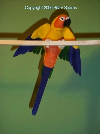 Parrot Plushie Sewing Pattern (Silver Seams) | Craft Resource Wiki | Fandom