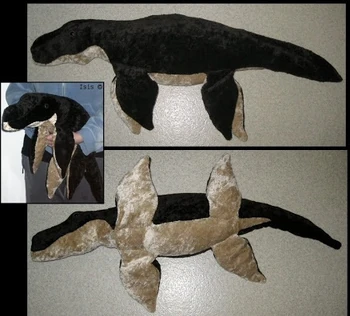 Mosasaurus Plushie Sewing Pattern (Isismasshiro) | Craft Resource Wiki ...