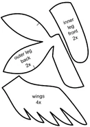 Burupya Plushie Sewing Pattern (Luminous Luchador) | Craft Resource ...