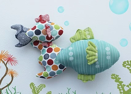 Fish Plushie Sewing Pattern (Christina McKinney) | Craft Resource Wiki ...