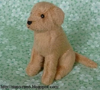 Golden Retriever Plushie Sewing Pattern (Runo) | Craft Resource Wiki ...