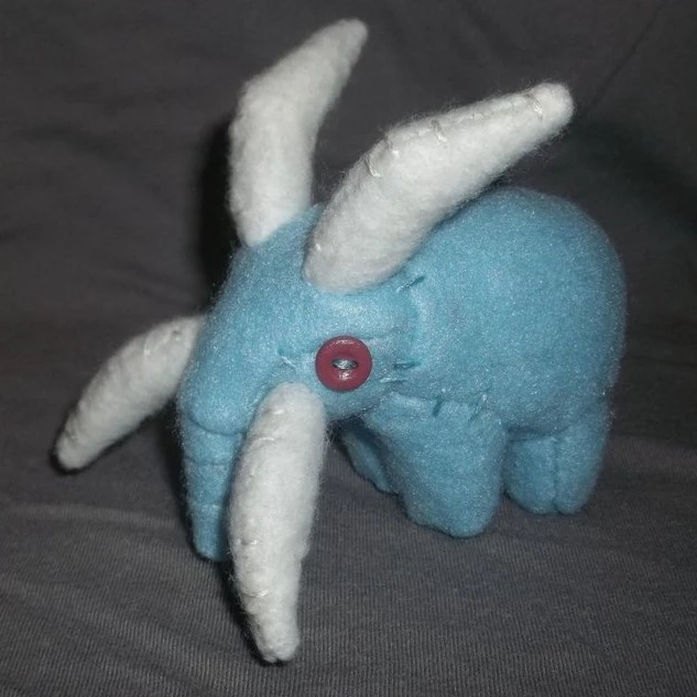 Elekk Plushie Sewing Pattern (Nerdy Rabbit Creations) | Craft Resource ...