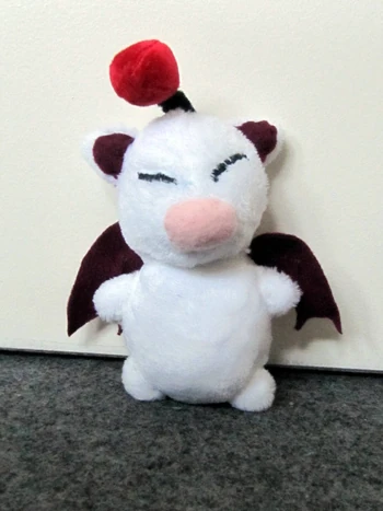 Moogle Plushie Sewing Pattern (Para-saurolophus) | Craft Resource Wiki ...
