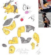 Tepig Plushie Sewing Pattern (Twilightchildriku) | Craft Resource Wiki ...