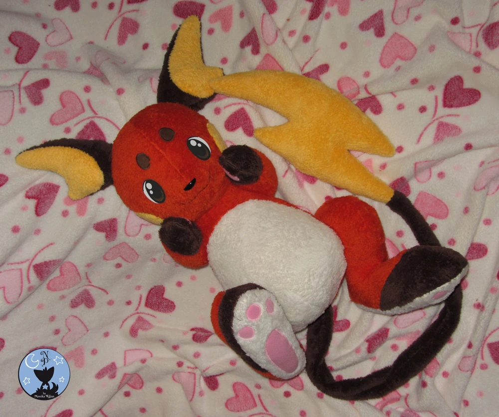 Raichu Plushie Sewing Patterns | Craft Resource Wiki | Fandom