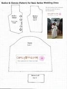 Barbie Dress Sewing Pattern (Chelly Wood) | Craft Resource Wiki | Fandom