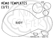 Nemo Plushie Sewing Pattern (Nutty Crafter) | Craft Resource Wiki | Fandom