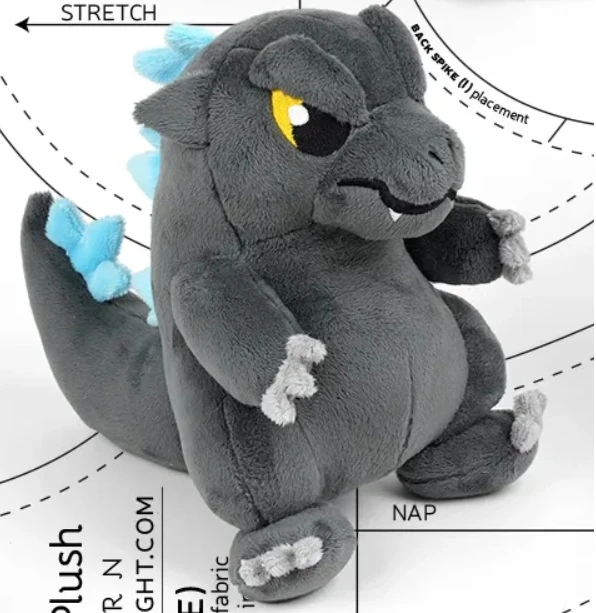 Godzilla Plushie Sewing Patterns | Craft Resource Wiki | Fandom