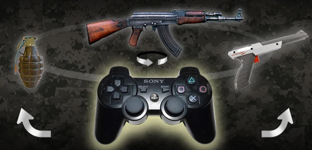 Switching Weapons | Nerdy Show Wiki | Fandom