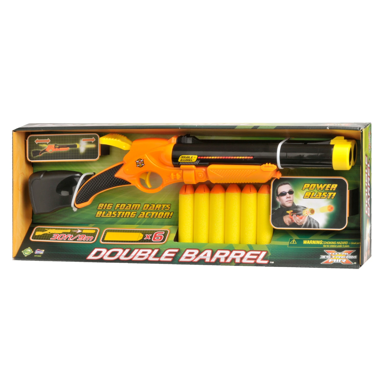 Double Barrel Shotgun Nerf Gun