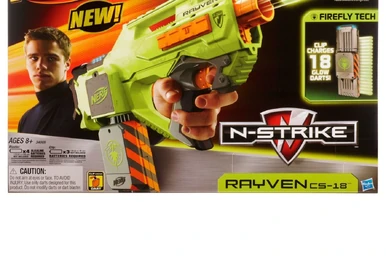 Pintura De Nerf Rayven Amazon.com: Nerf N Strike Rayven CS 18 Blaster