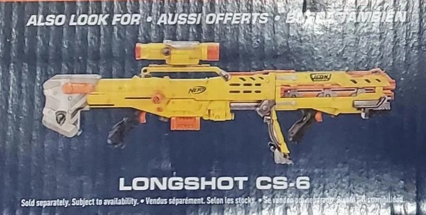 Longshot CS-6 | Nerf:2020 And Beyond Wiki | Fandom