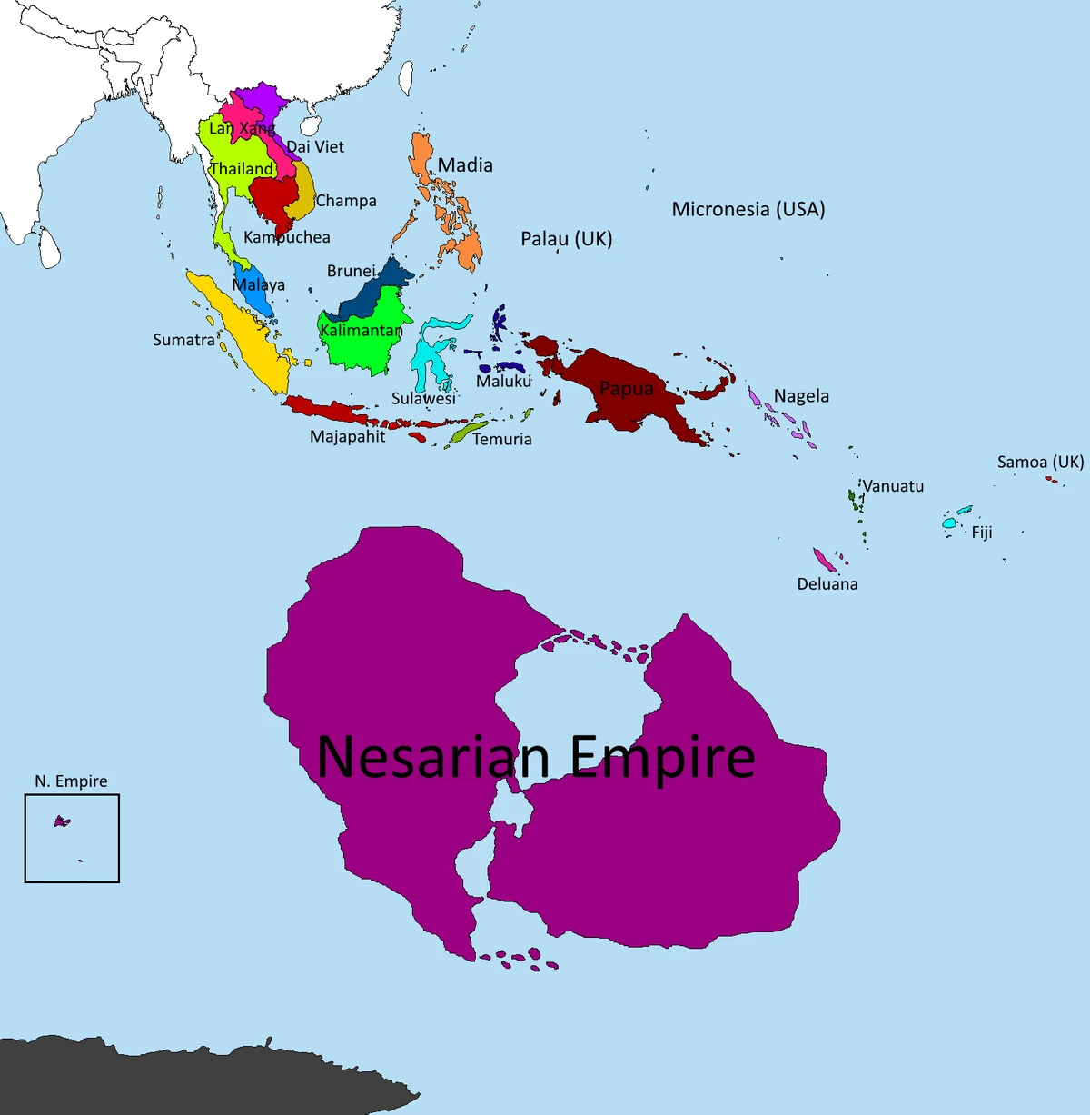 The Empire in Asia | Nesaria Wiki | Fandom