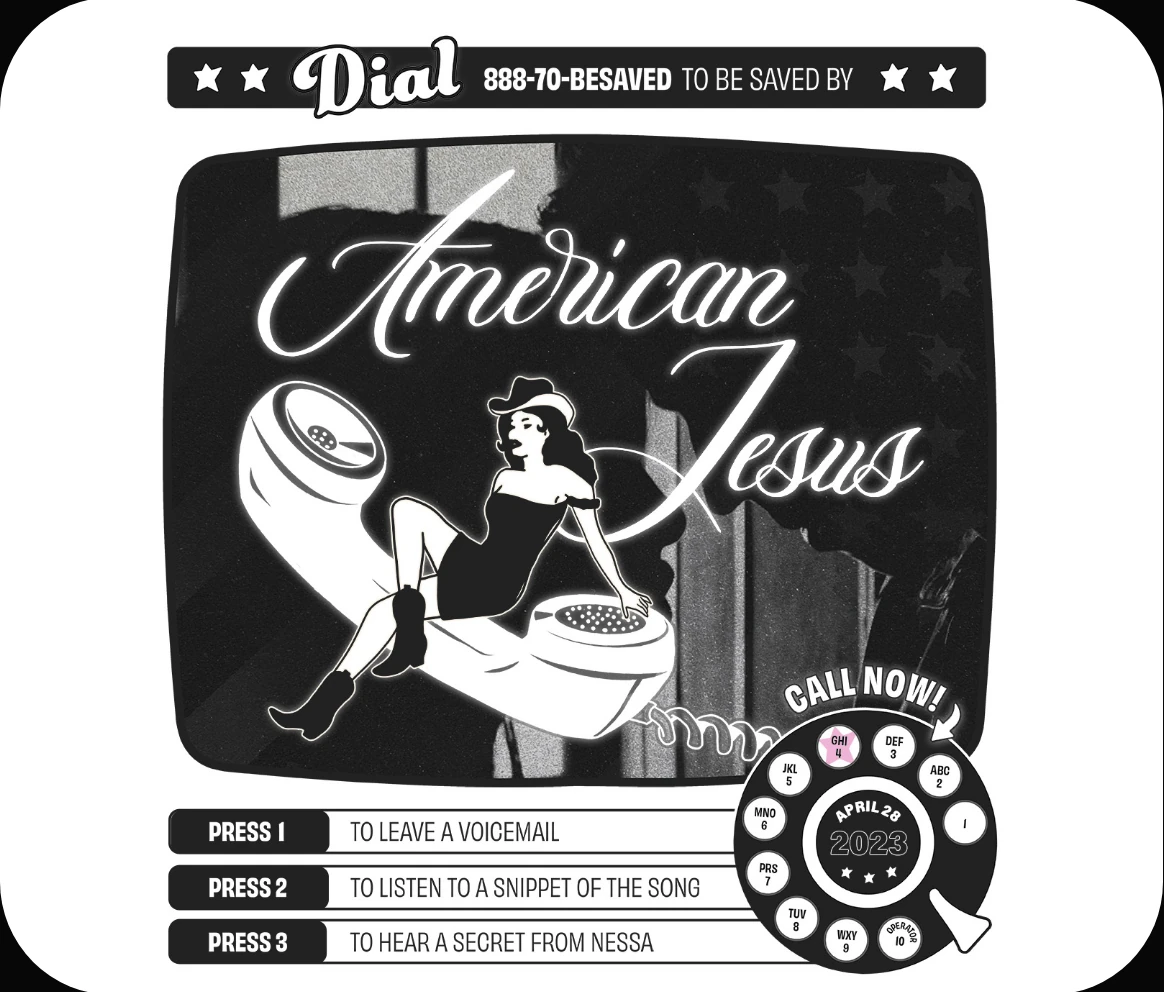 American Jesus Hotline | Nessa Barrett Wiki | Fandom