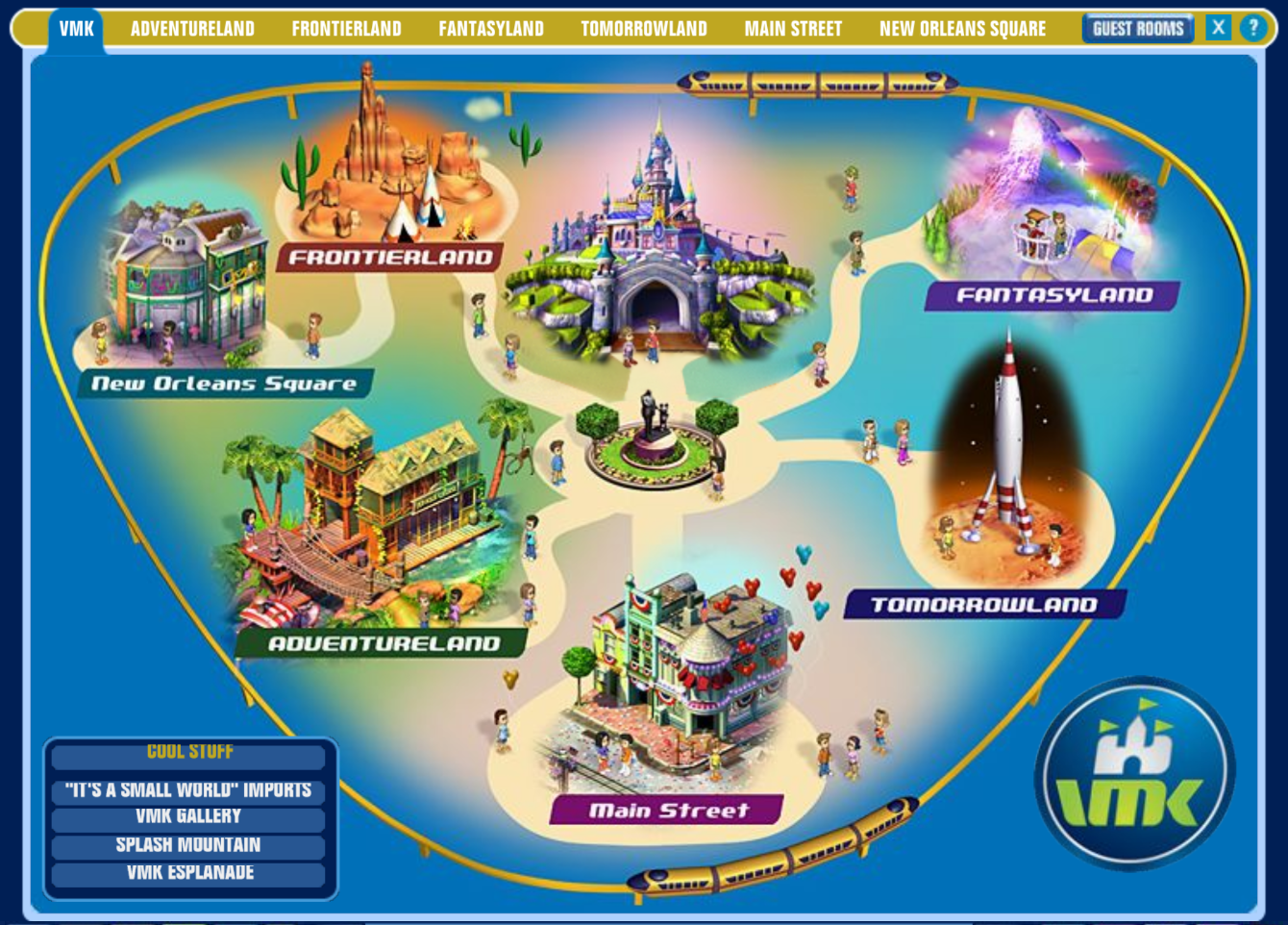 New Fantasyland Map