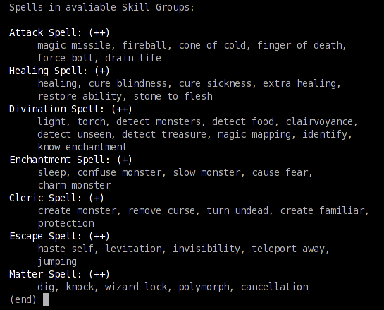 Skills (NetHack brass) | Wikihack | Fandom