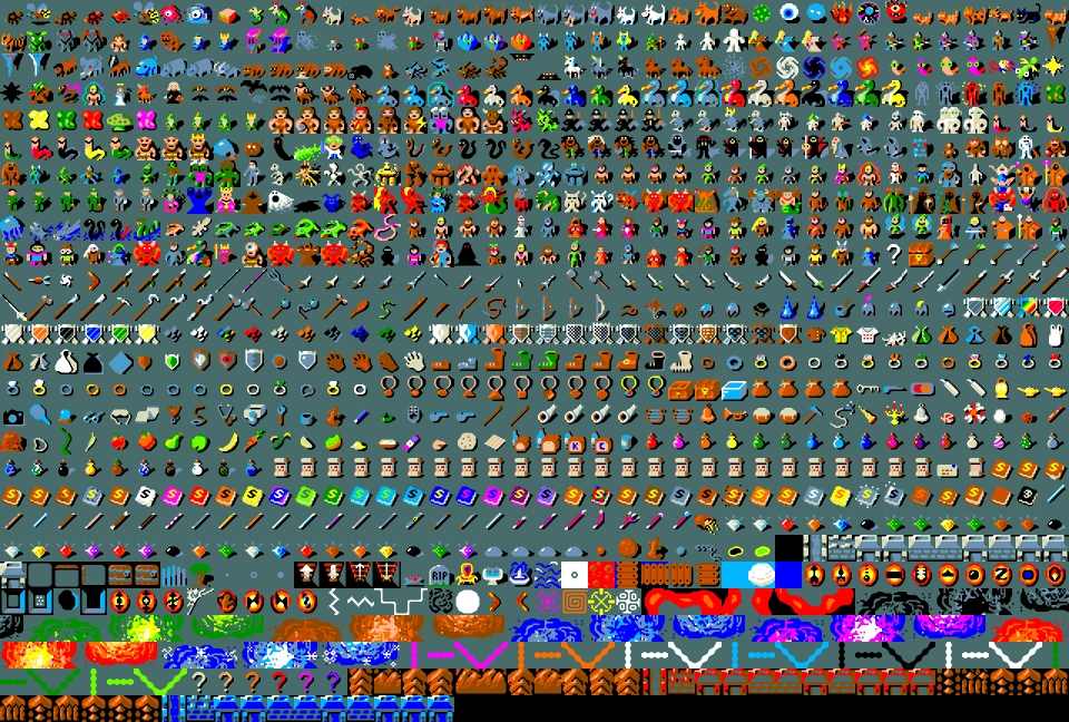 Default tileset scaled to 24x24 | Wikihack | Fandom