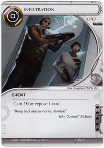 Infiltration | Netrunner101 Wiki | Fandom