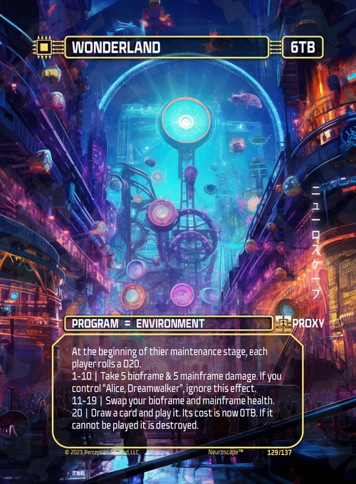 WONDERLAND | Neuroscape Wiki | Fandom
