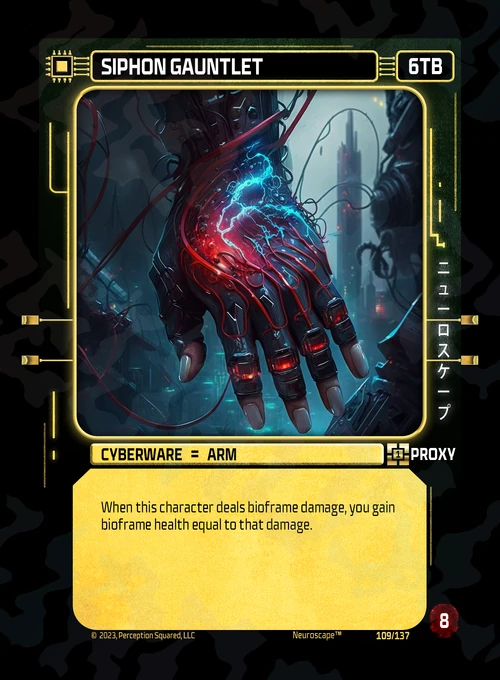 SIPHON GAUNTLET | Neuroscape Wiki | Fandom