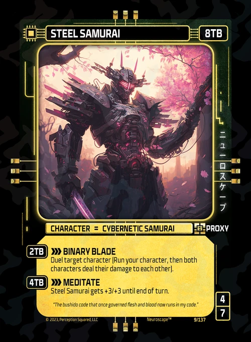 STEEL SAMURAI | Neuroscape Wiki | Fandom