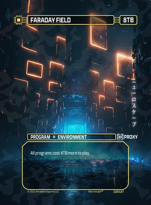 FARADAY FIELD | Neuroscape Wiki | Fandom