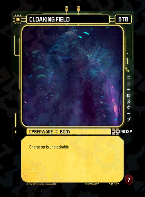 CLOAKING FIELD | Neuroscape Wiki | Fandom