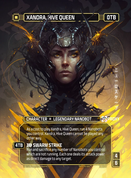 XANDRA, HIVE QUEEN | Neuroscape Wiki | Fandom