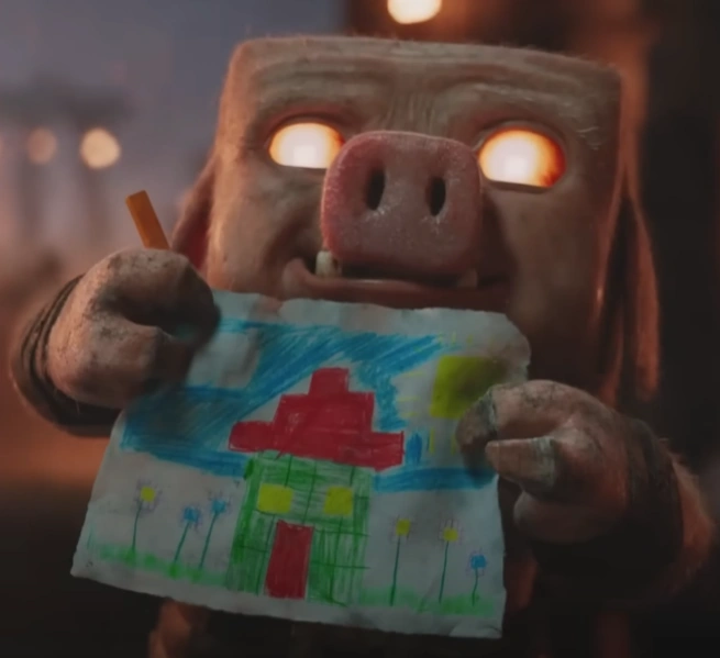 Unnamed Baby Piglin (A Minecraft Movie) | Neutral Characters Wiki | Fandom