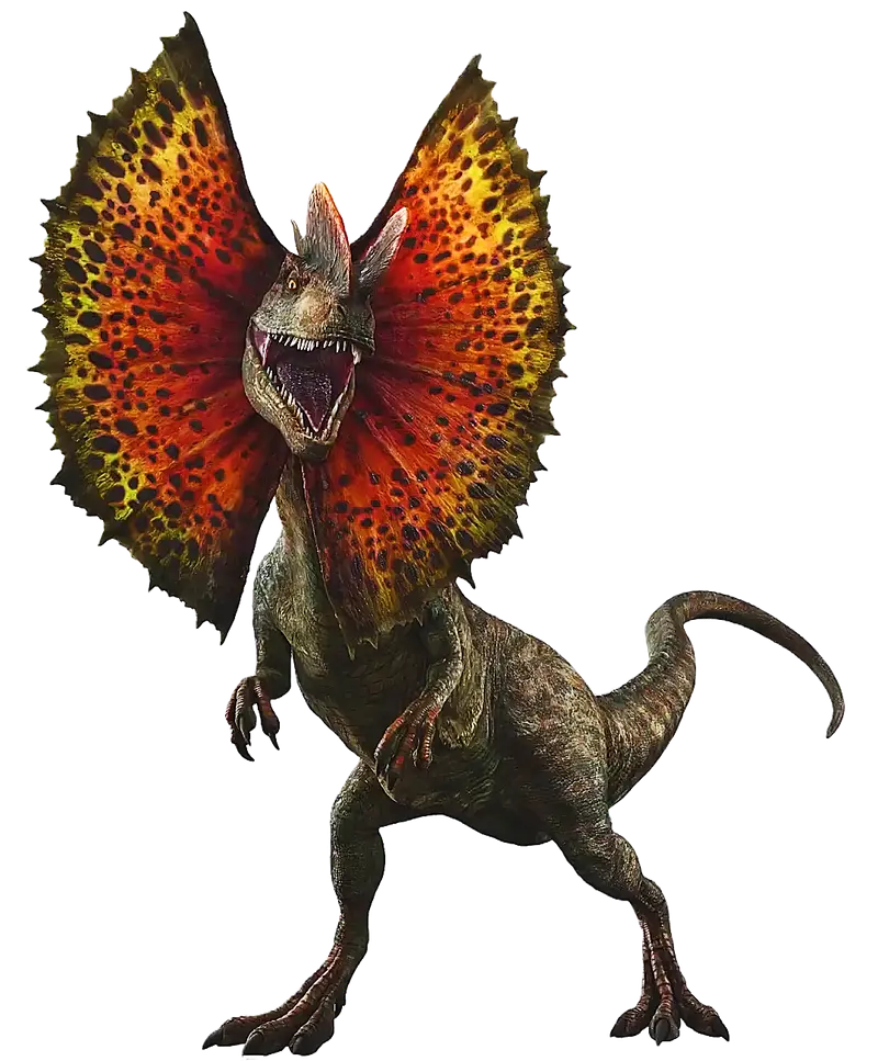 Dilophosaurus (Jurassic Park) | Neutral Characters Wiki | Fandom