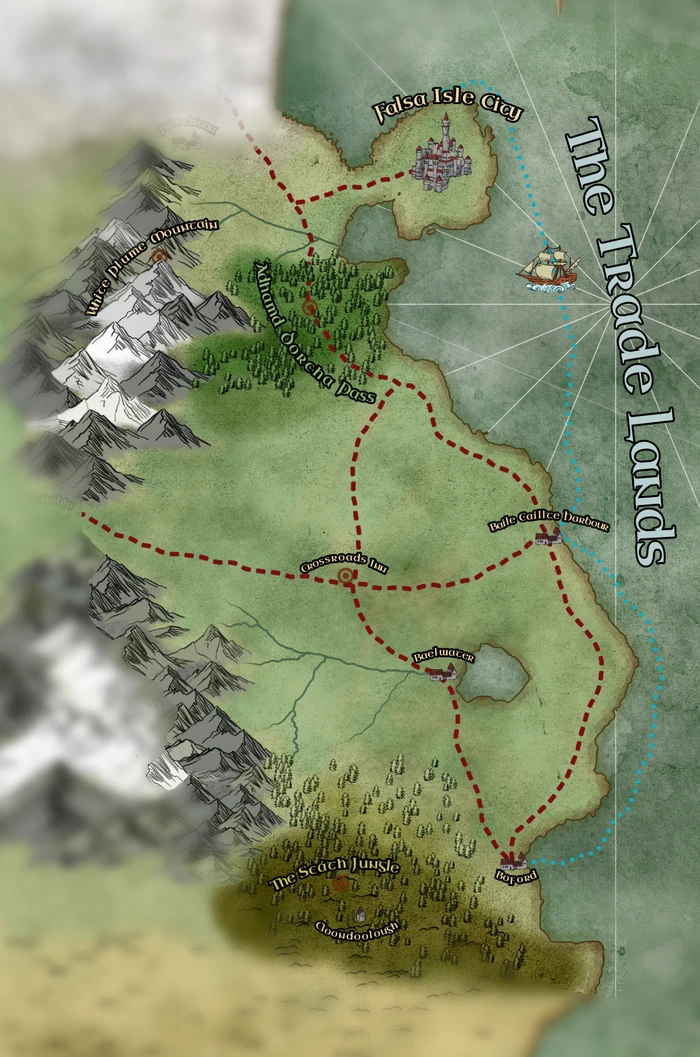 Trade Lands | The Shattered Crown of the Nevermore King Wiki | Fandom