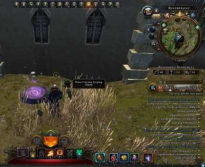 River District Scrying Stones Map - Official Neverwinter Wiki