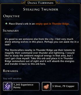Stealing Thunder - Official Neverwinter Wiki