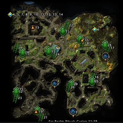 River District Scrying Stones Map - Official Neverwinter Wiki