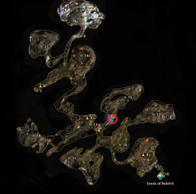Vellosk Scrying Stones Map - Official Neverwinter Wiki
