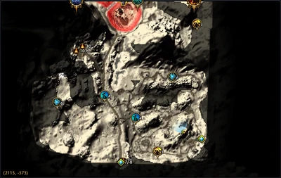 Icewind Pass Scrying Stones Map - Official Neverwinter Wiki