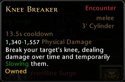Knee Breaker | NeverwinterOnline Wiki | Fandom