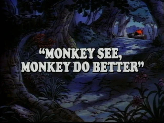 Monkey See, Monkey Do Better | New Adventures Of Winnie The Pooh Wiki ...