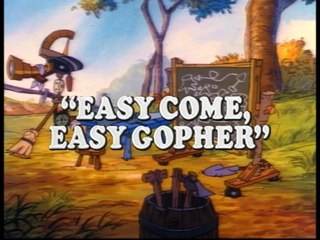 Easy Come, Easy Gopher | New Adventures Of Winnie The Pooh Wiki | Fandom