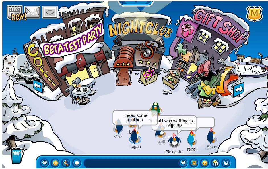 Beta Test Party | New Club Penguin Wiki | Fandom