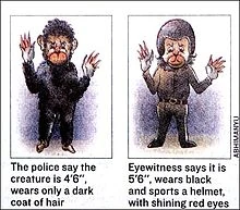 Monkey Man of Delhi | New Cryptozoology Wiki | Fandom