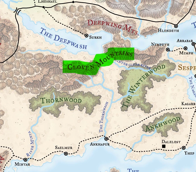 Cloven Mountains | New Dawn Memories Wiki | Fandom