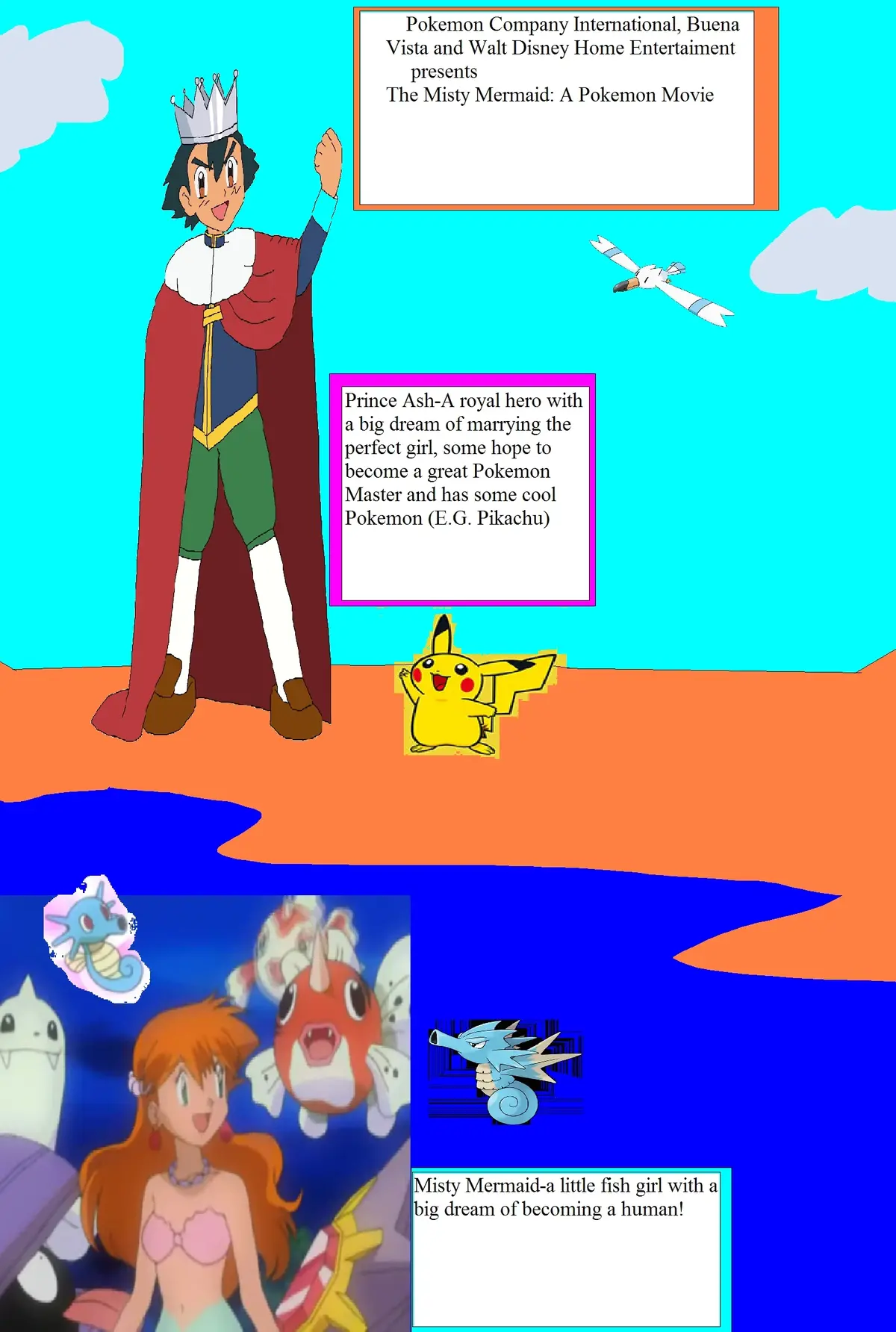 Pokemon The Misty Mermaid-a Pokemon Movie | New ideas by Matt Weaver ...