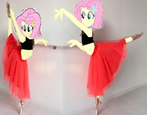 E-girls Gymnastic ballerina short 4-fluttershy's love for ballet | New ...