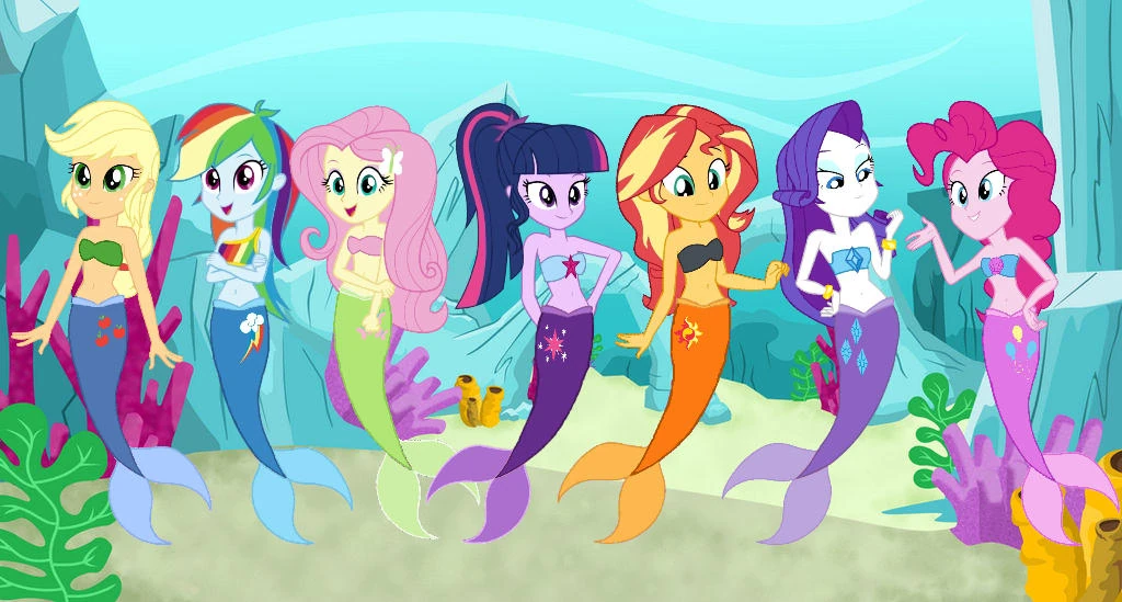 E-girls Mermaid Tales-meet the mermaid mane girls 1 | New ideas by Matt ...