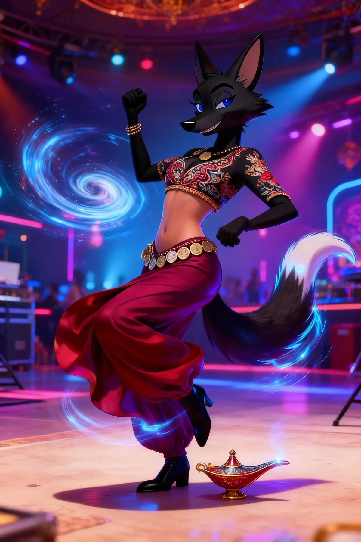 Zelda the dancing jackal-meets Cleopatra jackal 1 | New ideas by Matt ...