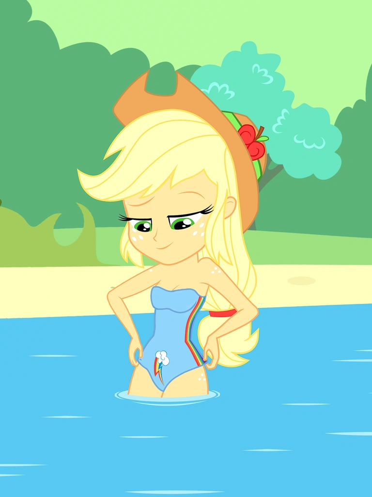 E-girls Applejack swimsuit preview 1 | New ideas by Matt Weaver Wiki | Fandom